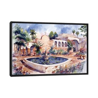 iCanvas "Mission San Juan Capistrano" by Bill Drysdale Framed Canvas Print - Bed Bath & Beyond ...